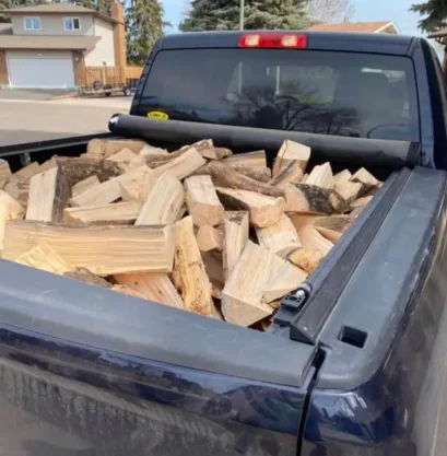 Truck Load of Firewood - Firewood Manitoba